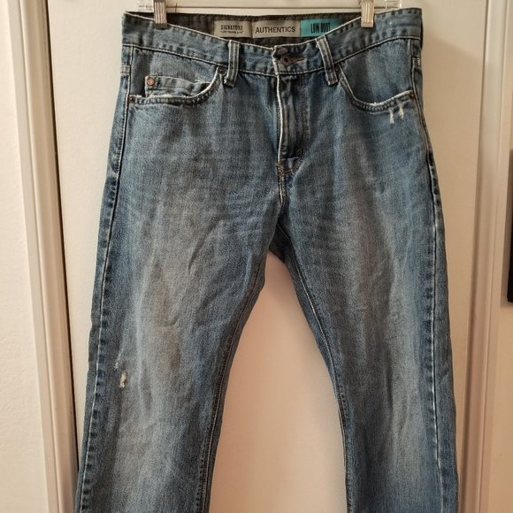 Levi's | Jeans | Levis Signature Authentics W32x W27 Low Boot | Poshmark